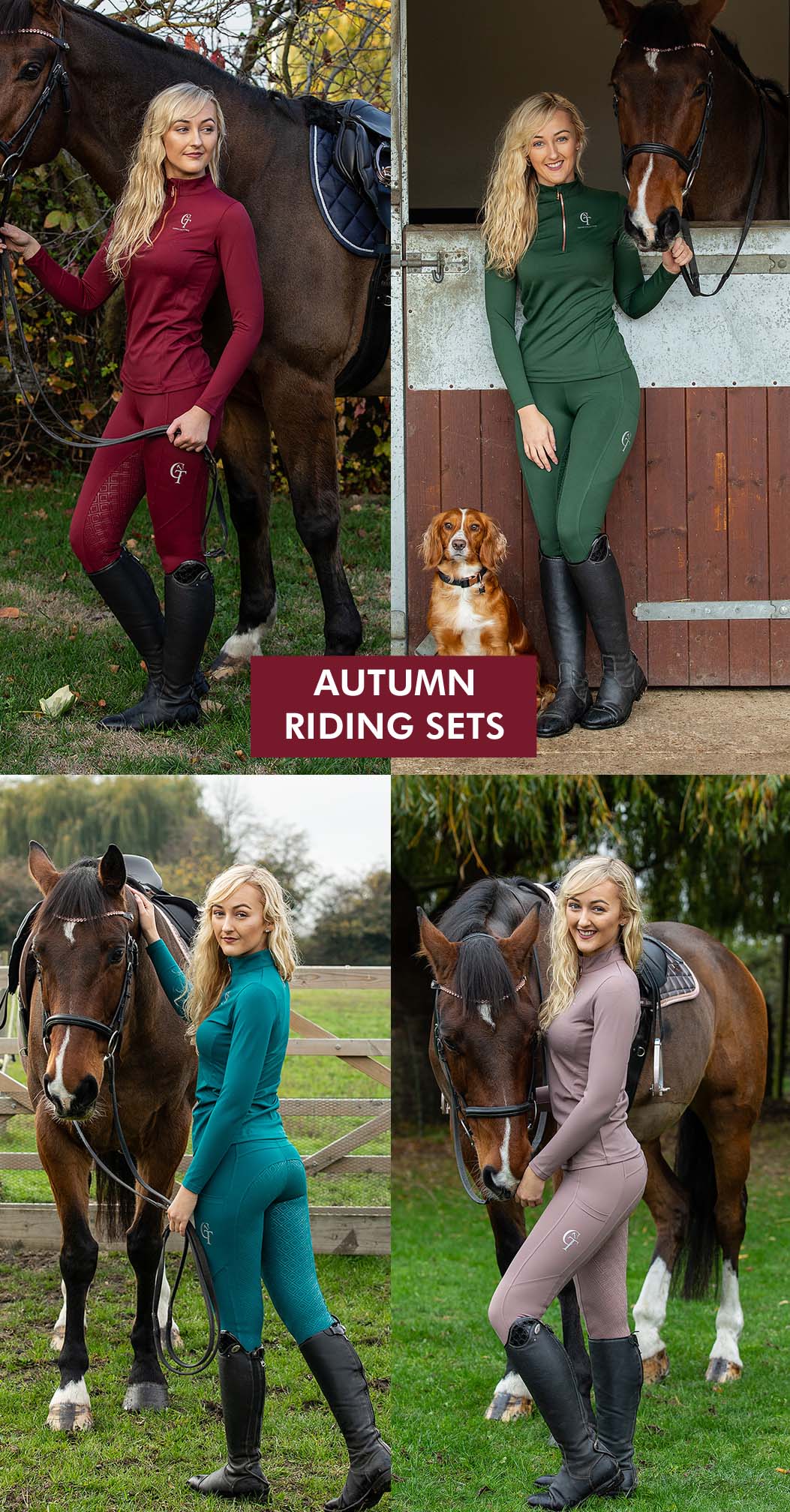 Horse Riding Leggings in so many colours | CT Equine Collection