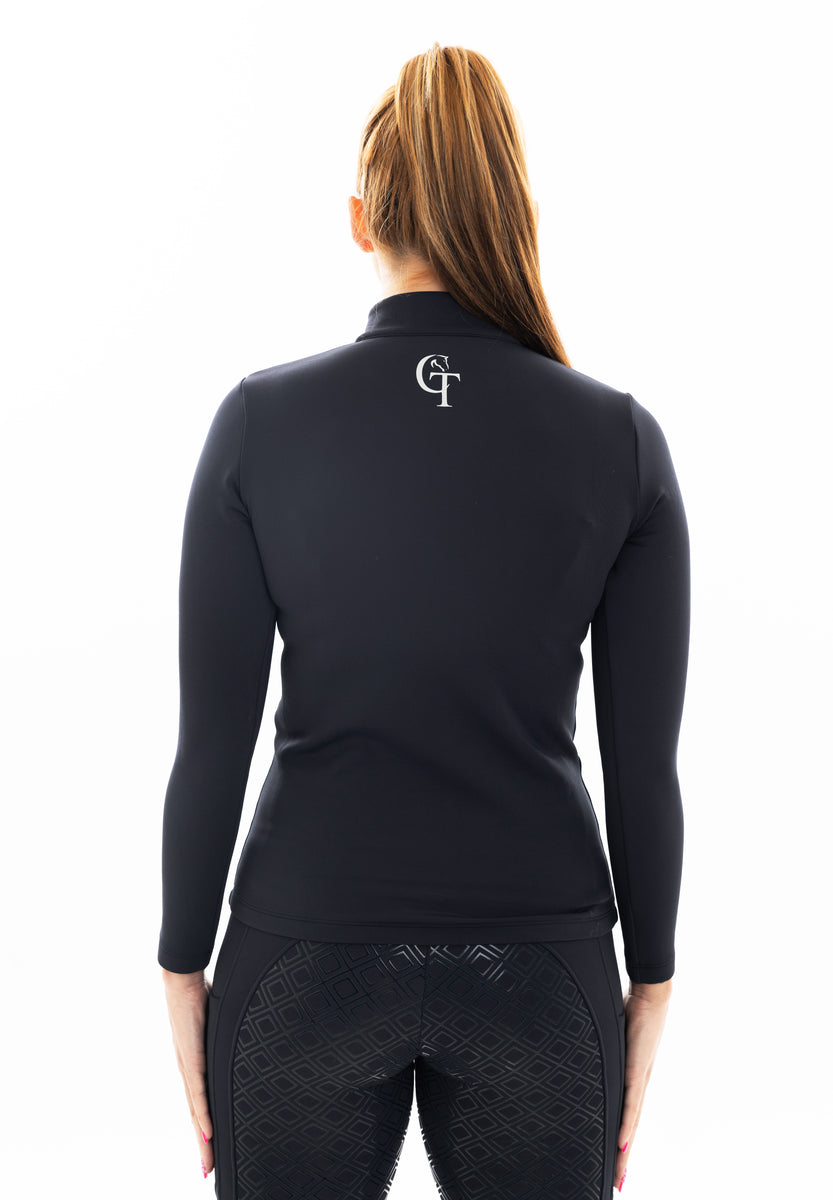 Young Rider / Winter Thermal Horse Riding Base Layer - Black | CT ...