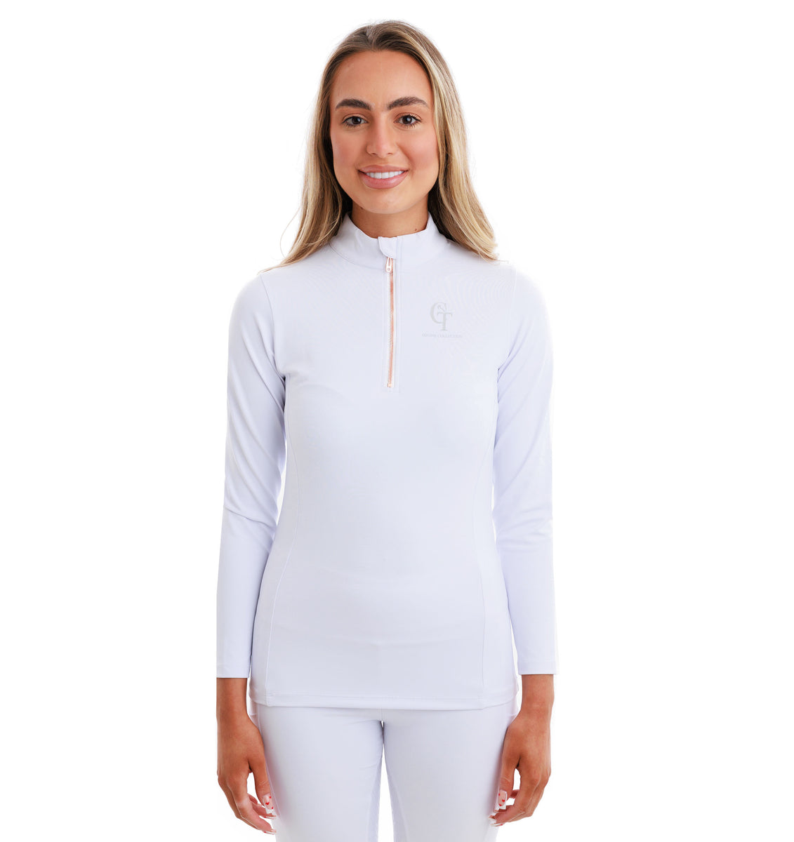 White Horse Riding Base Layer | CT Equine Collection | CT Equine Collection