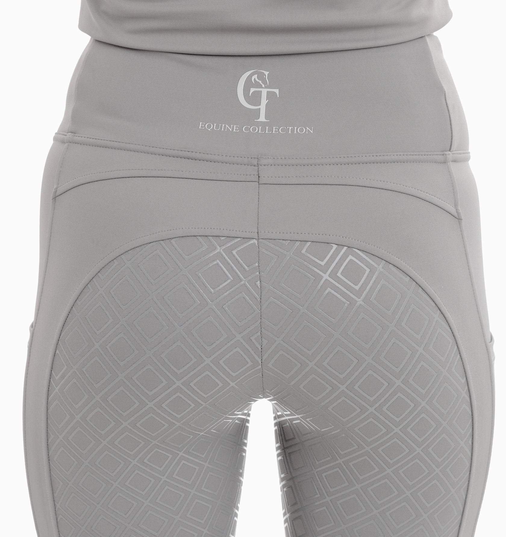 Grey Riding Leggings | Horse Riding Leggings | CT Equine Collection ...